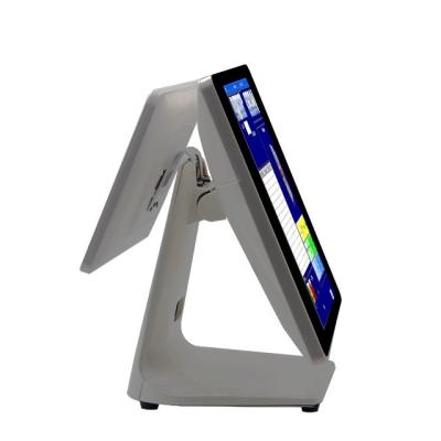 Cina 15/15.6'' Display principale e Display clienti POS cassa registrativa per ristorante in vendita