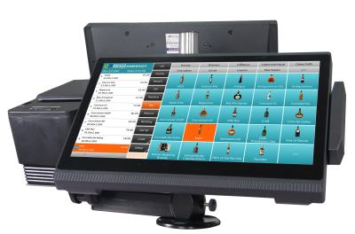 中国 スーパーマーケット Android POS システム 容量タッチパネルと 14.1