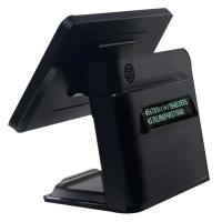 China 15.6 Inch Capacitive Touch Screen POS System with LED8 Display Win10 Android for sale