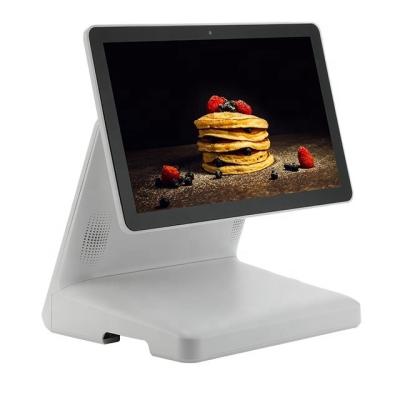China 15Máquina POS de.6 polegadas Touch Máquina de faturamento de tela dupla POS Caixa Android Terminal POS à venda