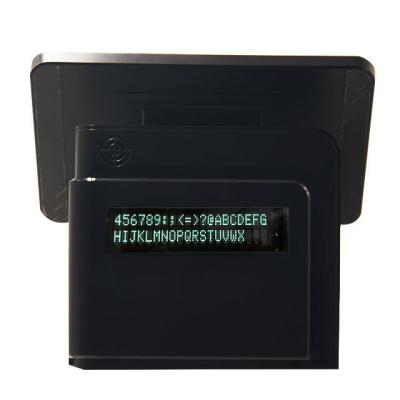 Cina 15.6 pollici Win10/Android cassa con LED8/VFD220 touch screen in vendita