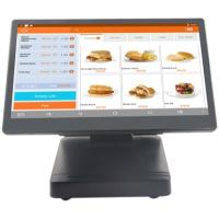 China Android Dual Screen POS System Foldable All In One Cash Register 38cm x 32cm for sale