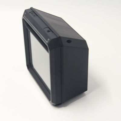 China Desktop Draadloze USB barcode scanner met rode LED-verlichting en omni-directionele scanning Te koop