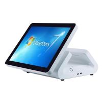 China Dual 15.6 Inch HD Touch Screen POS Terminal Model 401 with Windows Android Support for sale