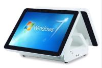 China Dual 15.6 Inch HD Touch Screen POS Terminal Model 401 with Windows Android Support for sale