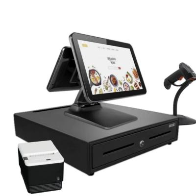 Cina SDK Funzione 15.6 pollici Display pieghevole Materiale metallico POS terminali per Android / Win in vendita