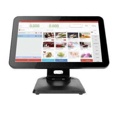 Cina SDK Funzione 15.6 pollici Display pieghevole Materiale metallico POS terminali per Android / Win in vendita