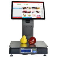 China AI Retail Supermarket Weighing Scale POS Touch Screen 5g Accuracy Android Windows for sale