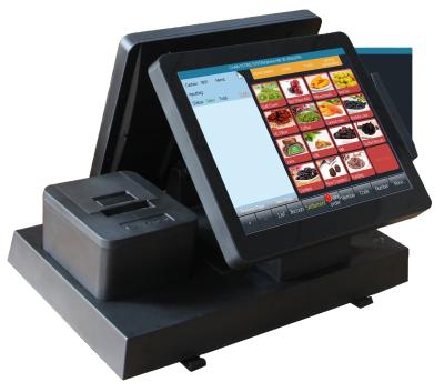 Cina Terminal della cassa registrativa all-in-one con stampante termica integrata da 58 mm e display da 12,1''/14' in vendita