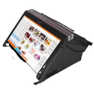 Cina 14' Full HD 1080P All-in-One POS Registrer Machine 680Plus con scanner di codici a barre 2D in vendita