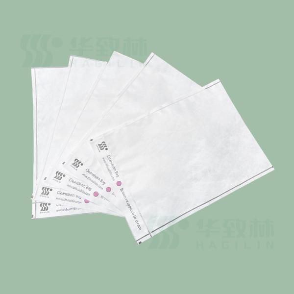 Quality Heat Seal White Tyvek Sterilization Pouches For Ethylene Oxide EO Sterilization Pharma Packaging for sale