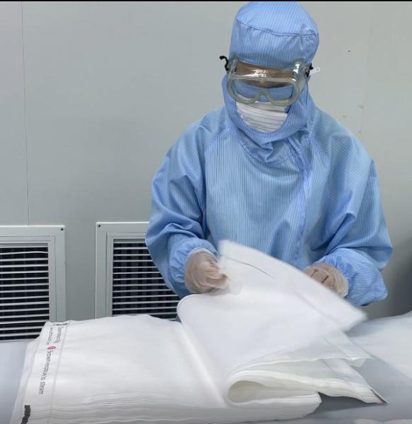 Quality 1073B Tyvek Sterilization Bags 400*500mm Size Steam Pharma Grade for Medical for sale