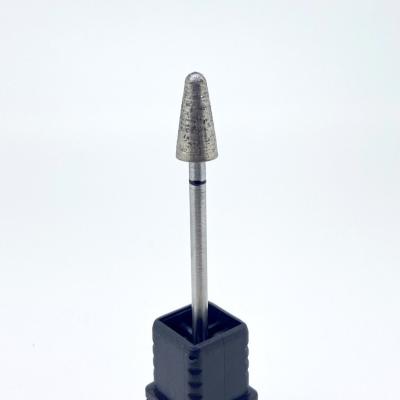 China Metal Grinding Polishing Sintered Diamond Bur Flat End Bullet Shape Plaster Cutting Wheel for sale