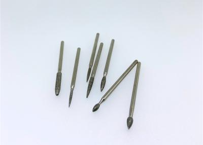 中国 芽の形のダイヤモンドの粉砕の石は歯科磨くBurを電気めっきした 販売のため
