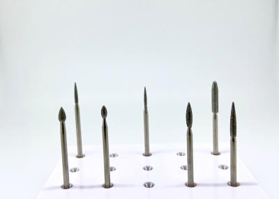 中国 芽の形のダイヤモンドの粉砕の石は歯科磨くBurを電気めっきした 販売のため