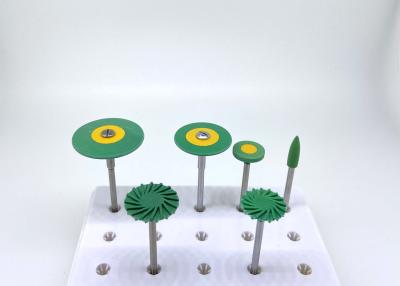 China Gesinterd Tand Rubber groen Pre Oppoetsend het Zirconiumdioxyde Malend Wiel van Diamond Polisher Te koop