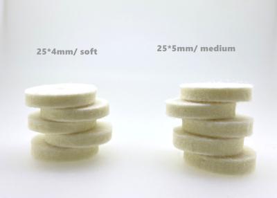 Cina Mola molle della lana di Mini Felt Dental Polishing Brush 25*4mm in vendita