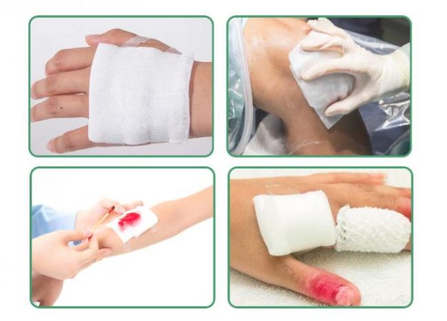 Absorbent Non Sterile 4x4 Medical Gauze Swab Pad For Hospital 2