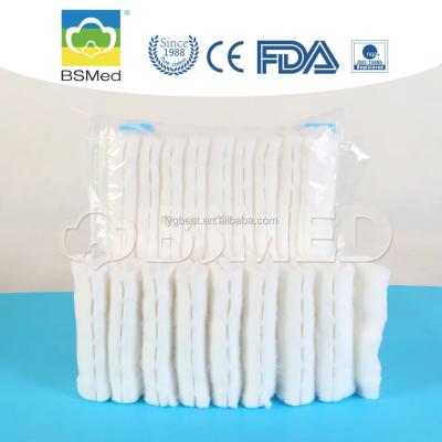 Cina L'assorbimento di acqua specifico 23g Min Zig Zag Cotton Wool pieghetta il prodotto medico 25g in vendita