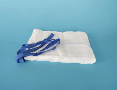 Cina compressa rilevabile Gauze Lap Sponges dei raggi x medici 4/6/12ply di 45cm x di 45cm in vendita