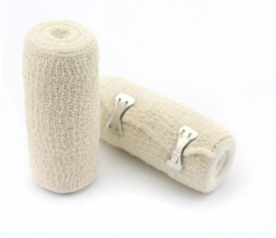 China Uniform Depression No Easy Slide Pure White Crepe Elastic Bandage For Hospital for sale