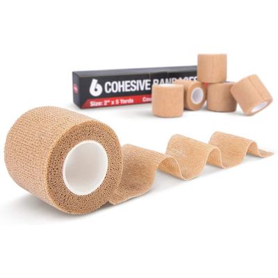 China Self Adherent Nonwoven Cohesive Bandage Flexible And Breathable for sale