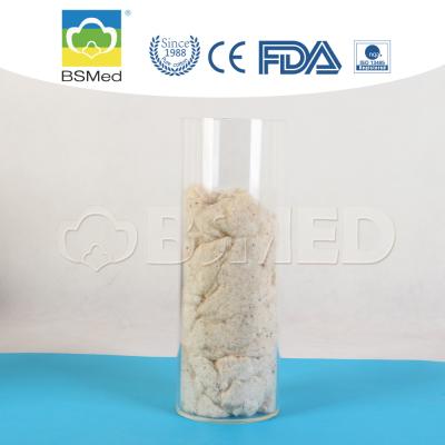 Cina Materia prima molle del cotone assorbente, ovatta chirurgica bianca brunastra in vendita