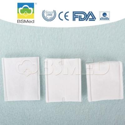 Cina Acconciature di cotone assorbenti rotonde quadrate Cosmetici Rimozione del trucco Embossing Compressure mediche Personal Care Disposable in vendita