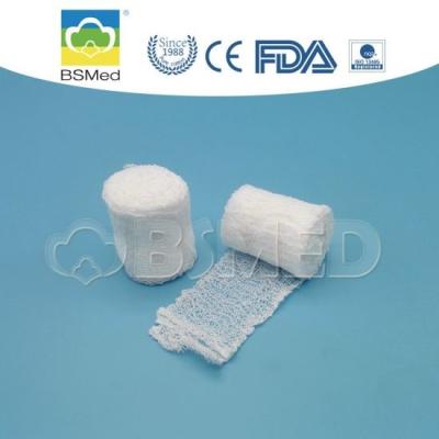Cina Fasciatura elastica inversa medica di crêpe di Eab Adesive della fasciatura del cotone in vendita