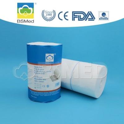 China Het beschikbare 100%-Ziekenhuis/de Kliniek van Katoenen Medische Katoenen Gauze Pure White Color For Te koop