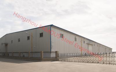 China Excellent Adaptability Framed System Industry Steel Building With HDG Treatment for sale