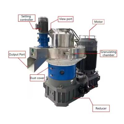 China Máquina de produção de pellets de biomassa à venda