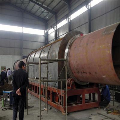 China Internal Combustion 1.3*12m 18kw Rotary Vacuum Dryer for sale