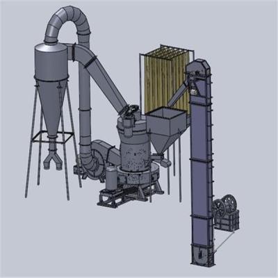 China 5R4119 Gypsum 130r/Min 30mm Raymond Roller Mill for sale