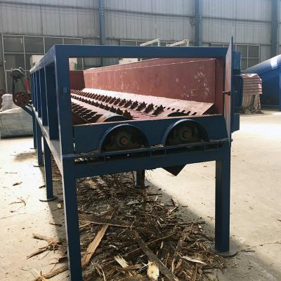China 6m Two Roll 150r/M 10T/H Wood Debarking Machine for sale