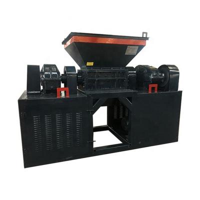 China Double Shaft 2.2t 0.4T/H Waste Paper Crushing Machine for sale
