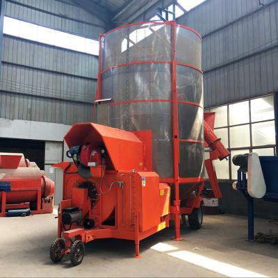 Cina Essiccatore di grano di circolazione mobile economizzatore d'energia di 4600KG 80HP in vendita