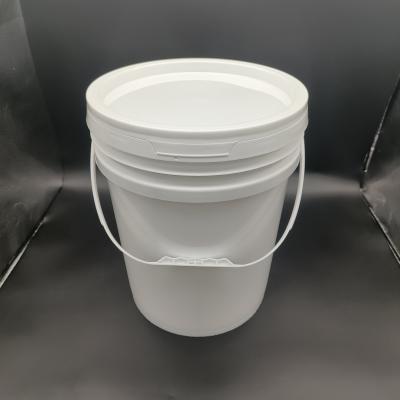 Cina Serbatoio per prodotti chimici certificato ISO9001 secchio di plastica da 20 l con coperchio in vendita