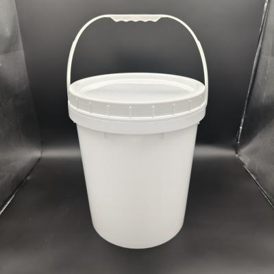 China Polypropyleen-plastiek verf emmer met deksel voor de chemische industrie Te koop