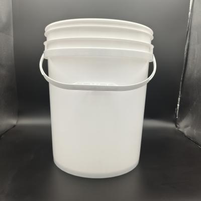 China Polypropyleen-plastiek verf emmer met deksel voor de chemische industrie Te koop