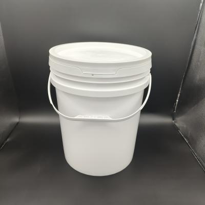 China ODM OEM White Storage Buckets With Lids 1L 2L 3L 5L 10L 18L 20L 25L for sale