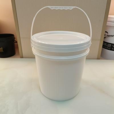 Cina Bianco Nero 10L Barattolo di plastica rotondo Materiale PP Con Capo di Sigillo in vendita
