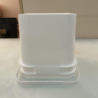 China Chemical Resistance Airproof Pail Square Plastic Bucket With Lid For Storage Solutions en venta
