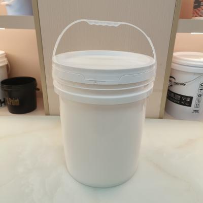 China Schokbestendigheid PP Plastic Bucket Polypropyleen Bucket Rond of Vierkant Stapelbaar Te koop