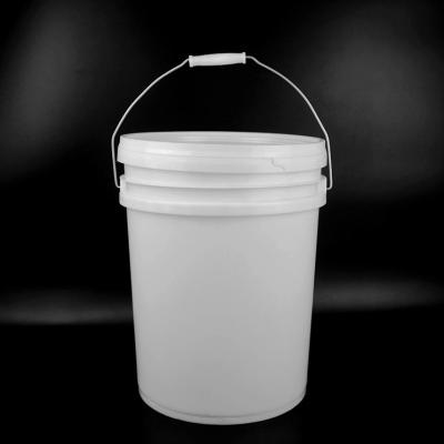 中国 漏れ防止の白いプラスチックオイルバケツ 熱に耐える蓋付き 販売のため