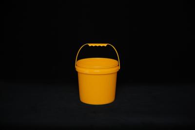 Cina Logo personalizzato ODM / OEM secchio di plastica rotonda in vendita