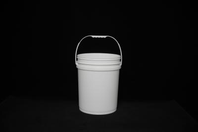 China Cubo de plástico para alimentos / tapa Cubo de plástico con tapa y mango en venta