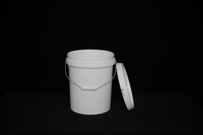 Cina Round White Custom Logo Food Grade Food Storage Bucket Dishwasher Safe / Stackable in vendita