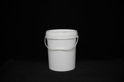 China PP Round Fertilizer Bucket With Corrosion Protection Sturdy Handle Easy Cleaning Te koop