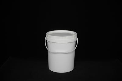 Китай Food Grade White PP Plastic Buckets Round Square Shape UV Resistant Recyclable For Safe Storage With Impact продается